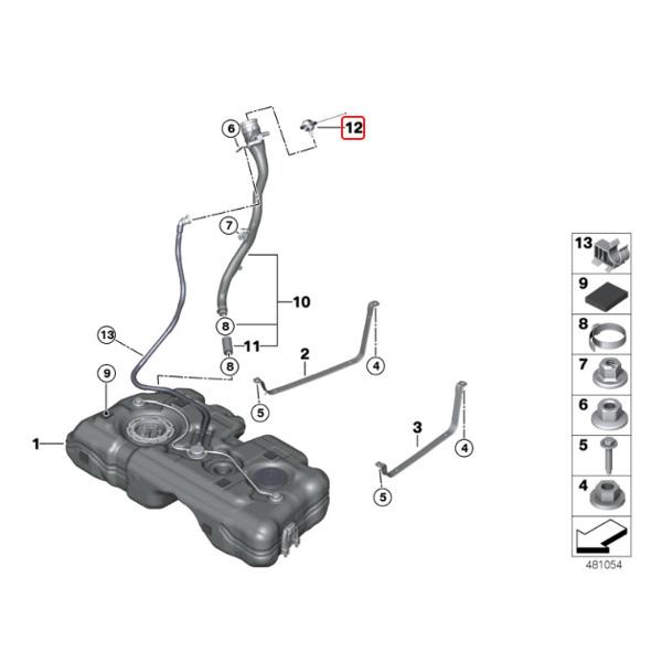 MINI BMW ミニ R50 R52 R53 燃料キャップ/フューエルキャップ/フィラーキャップ 16117222391 ...
