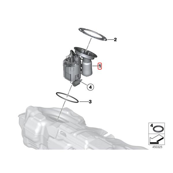BMW F32 F33 F36 420i 428i 435i 燃料ポンプ/フューエルポンプ 16117273277 16117414491 : プロテックオートストア - 通販 - Yahoo ...