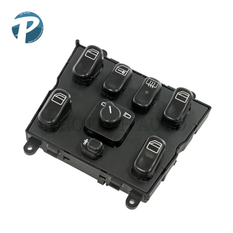 Mercedes-Benz ベンツ Mクラス W163 パワーウインドウスイッチ/ドアミラースイッチ 1638206610 ...