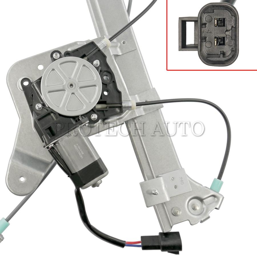 GMC [6ヶ月保証付き]GMC SIERRA/シエラ 1500 リア/リヤ パワーウィンドウレギュレーター 右側 モーター付き ...