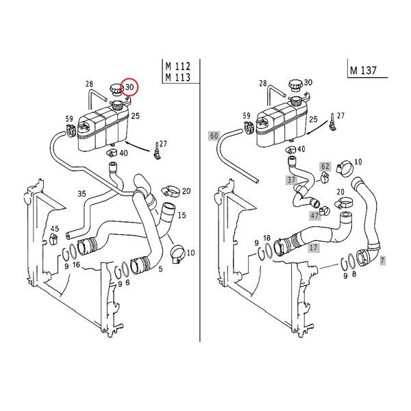 Mercedes-Benz ベンツ W202 W203 C180 C200 C230 C240 C250 C280 C300 C320 ...