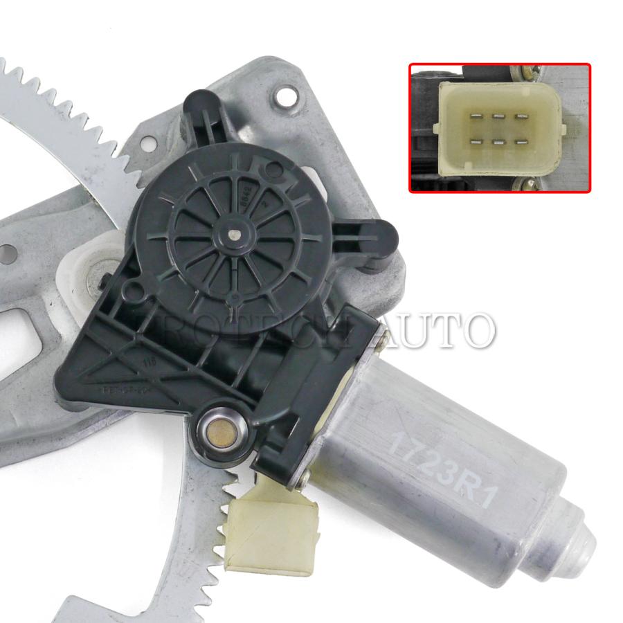 Mercedes-Benz ベンツ W210 E230 E240 フロント パワーウインドウレギュレーター 右側 モーター＆リベット付き 2107201246 2108205842 : プロ ...