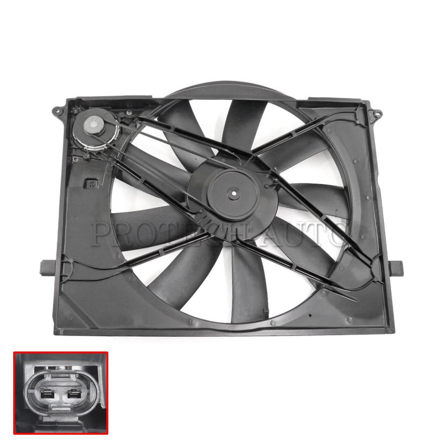 Mercedes-Benz ベンツ CLクラス W215 CL500 電動ファン/ラジエーターファン/ブロアファン ベルトタイプ ...