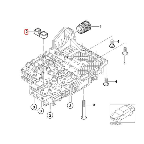 BMW 全国送料200円 E65 E66 F01 F02 ATプラグアダプター 24347588727 24347571211 ...