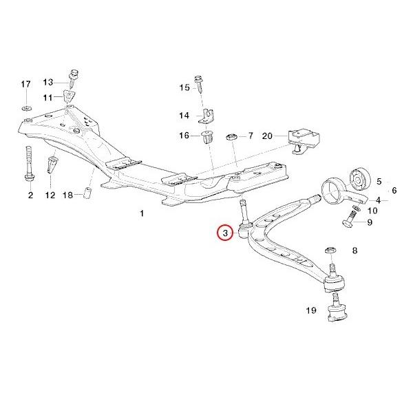 BMW E36 318i 320i 325i 328i 318is 318ti ロアアーム/コントロールアーム 右側 耐久重視 ...