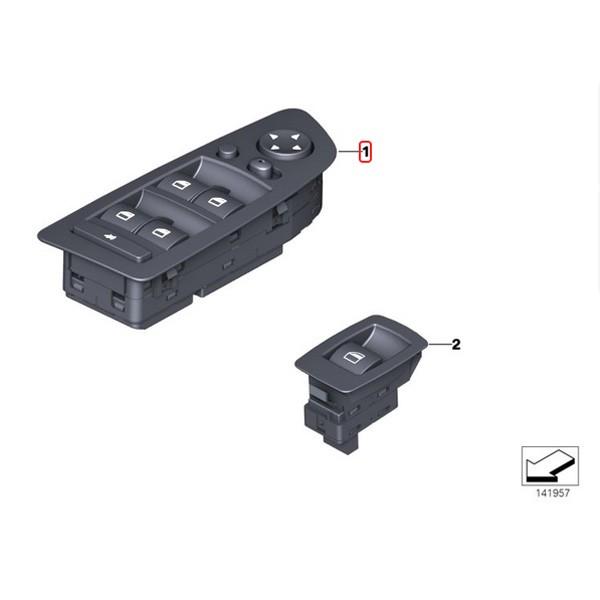 BMW E90 E91 320i 323i 325i 325ixDrive 325xi 330i 330xi 335i M3 パワーウインドウ ...