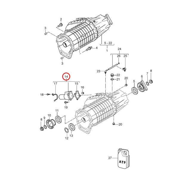 PORSCHE Porsche ポルシェ Cayenne カイエン 955 957 トランスファーケースシフトモーター 95562460100 ...