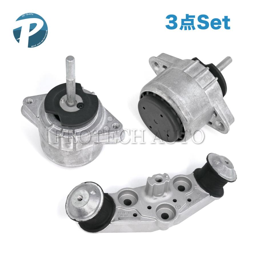 PORSCHE Porsche Panamera 970 2011〜2016年式 エンジンマウント左右＆ミッションマウント ...