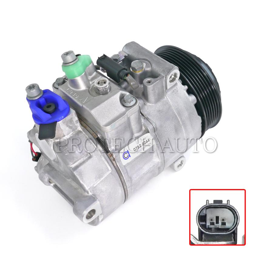 Mercedes-Benz 純正OEM ACM製 ベンツ W204 C180 C200 C250 ACコンプレッサー/エアコンコンプレッサー ...