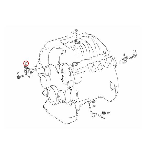 BOSCH ベンツ W210 W211 カムシャフトポジションセンサー/カムセンサー 0031538328 0041530728 0041536928 E240 E320 E400 E430 ...