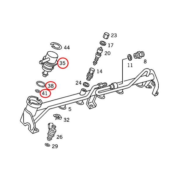BOSCH製 ベンツ W202 R129 R170 C200 C220 C230 C280 SL320 SL500 SL600 SLK230 ...