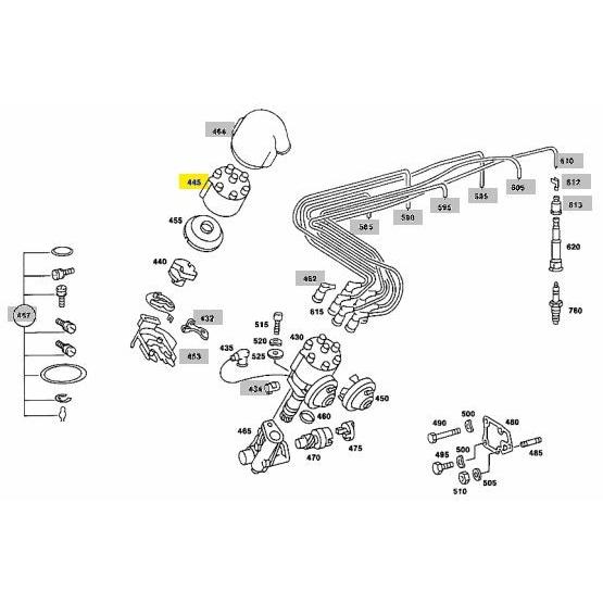 BOSCH（ボッシュ） ベンツ W126 W463 280SE 280SE ディストリビューター/ディスビキャップ/デスビキャップ ...