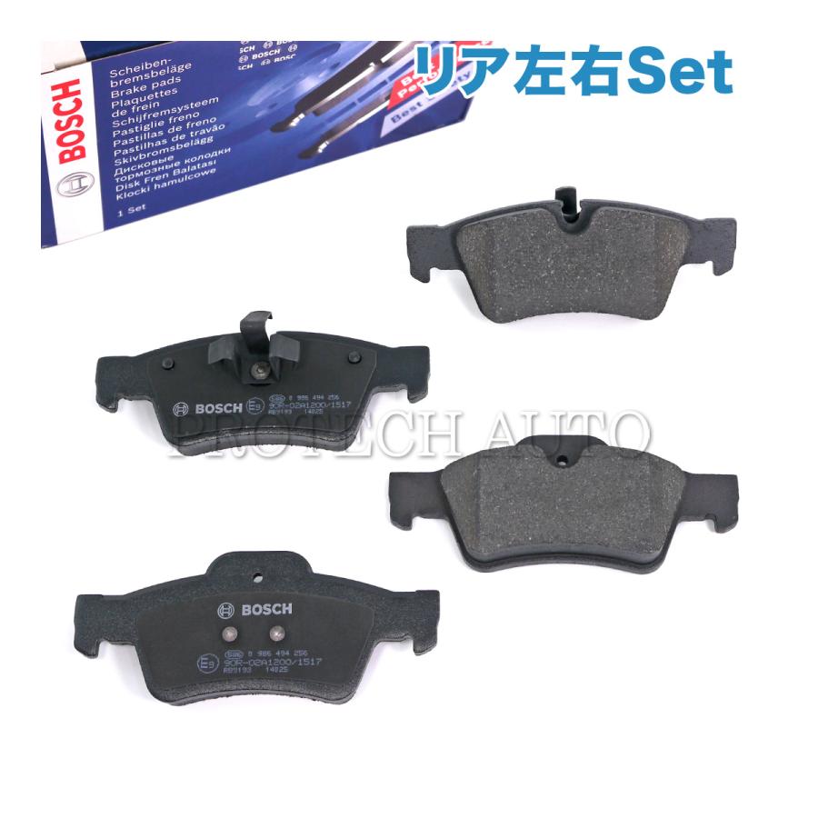 BOSCH（ボッシュ） BOSCH製 ベンツ W164 ML350 ML500 ML550 リア/リヤ ブレーキパッド/ディスクパッド 左右 ...