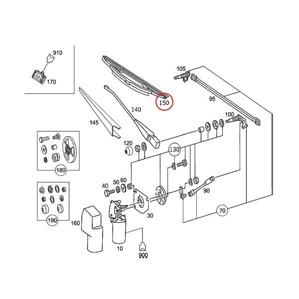 BOSCH（DIY、工具） BOSCH製 ベンツ W463 ゲレンデ G500 G550 フロント ツインワイパーブレード 左右セット ...