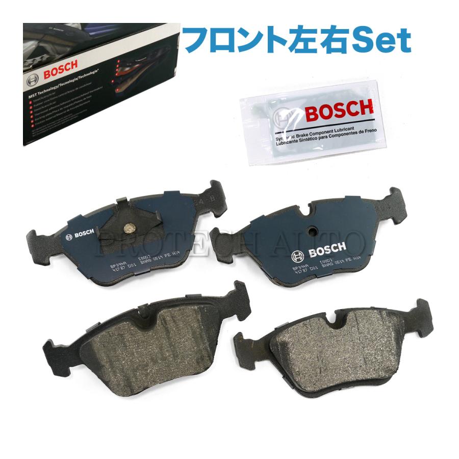 BOSCH（ボッシュ） BOSCH製 QuietCast BMW Z3/E36 フロント用 プレミアム ブレーキパッド/ディスクパッド 左右 ...