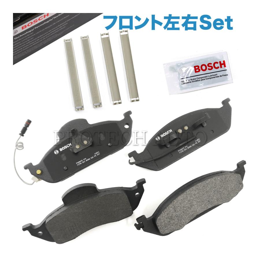 BOSCH（DIY、工具） BOSCH製 ベンツ W163 QuietCast フロント プレミアムディスクブレーキパッド センサー付き ...