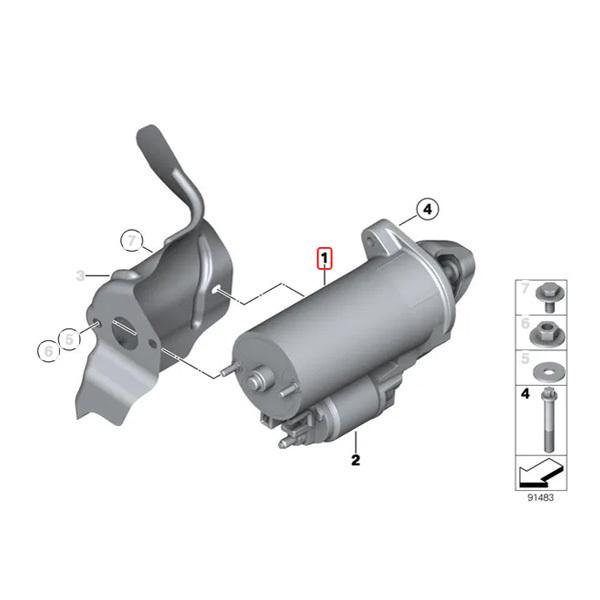 BOSCH（ボッシュ） 純正OEM BOSCH製 BMW Z4/E85 E86 E89 2.5i 3.0si sDrive23i 35i ...