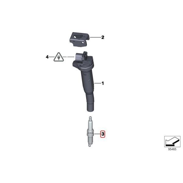 BOSCH（ボッシュ） BOSCH製 BMW MINI ミニ R58 R59 ジョンクーパーワークス JCW スパークプラグ/点火プラグ ...