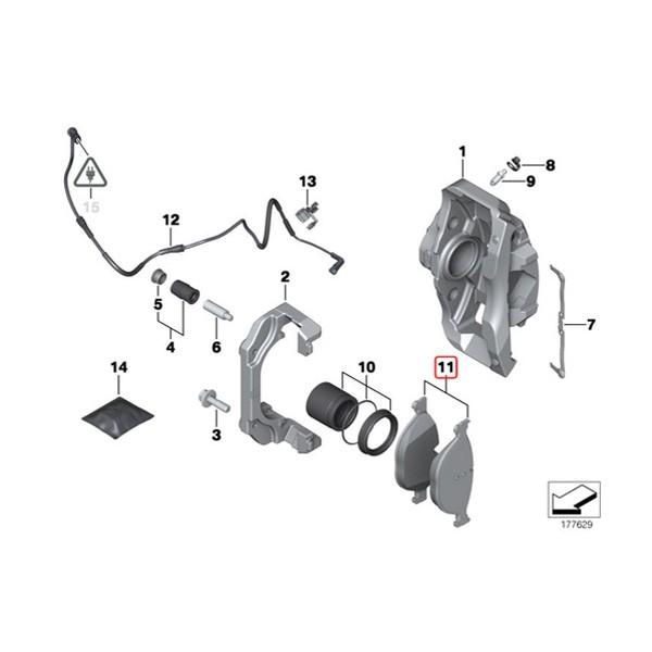 brembo Brembo製 BMW F01 F04 F02 740i 750i 740Li 750Li ActiveHybrid7 フロント ...