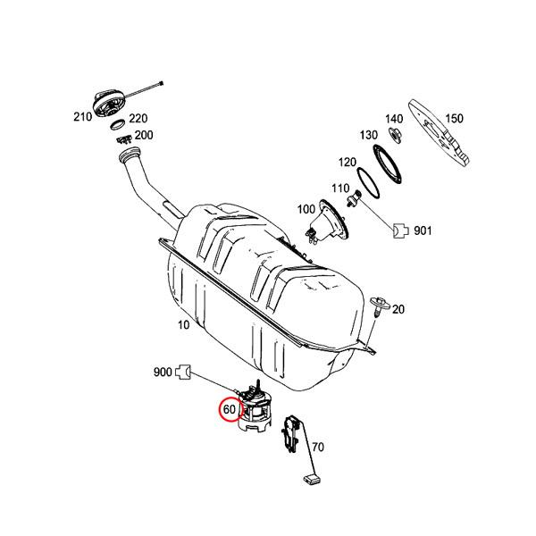 Mercedes-Benz 純正OEM DELPHI製 ベンツ R231 R172 SL350 SL550 SLK200 SLK350 ...