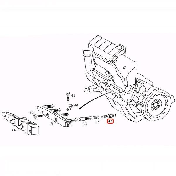 デンソー DENSO製 ベンツ W202 W203 イリジウム スパークプラグ 0031597503 0031599103 ...