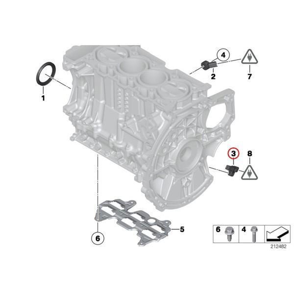 FAE製 BMW MINI R56 R57 R55 R60 R58 R59 R61 クランクシャフトセンサー 13627561753 ...