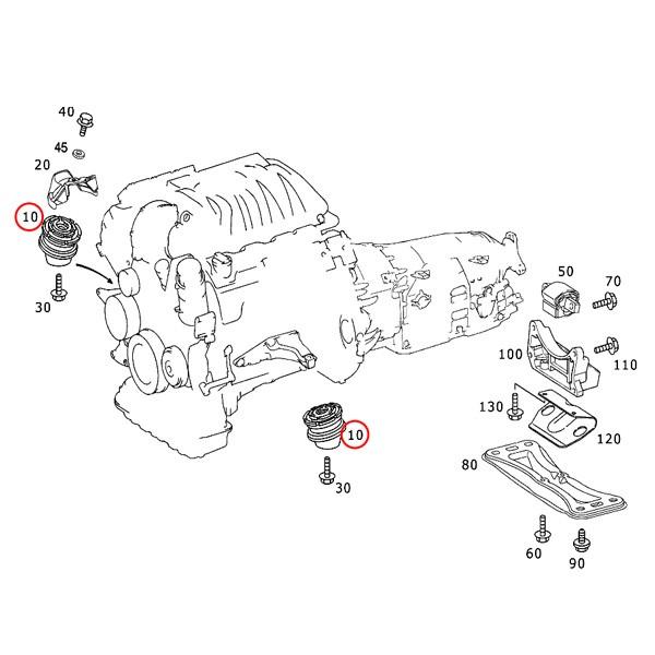 Mercedes-Benz（メルセデス・ベンツ） febi製 ベンツ Eクラス W211 Cクラス W203 SL R230 CLK C209 ...