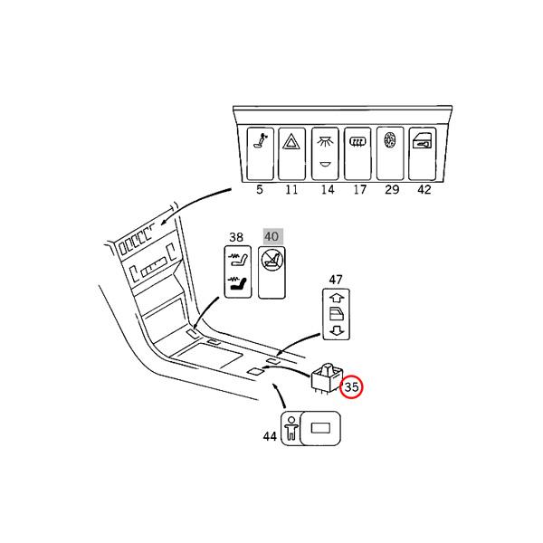 Mercedes-Benz febi bilstein製 ベンツ W202 R170 C200 C220 C250 C280 SLK230 ...