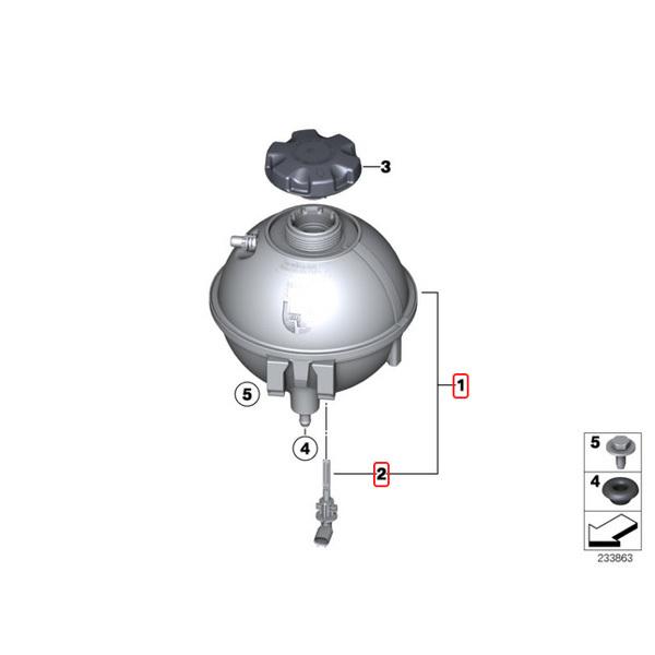 BMW MAHLE-BEHR製 BMW X3/F25 X4/F26 xDrive20d 20i 28i 35i M40i ラジエーターサブ ...
