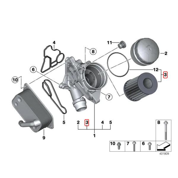BMW 純正OEM MANN製 BMW F32 F36 F30 F31 F34 420i 428i 320i 328i ...