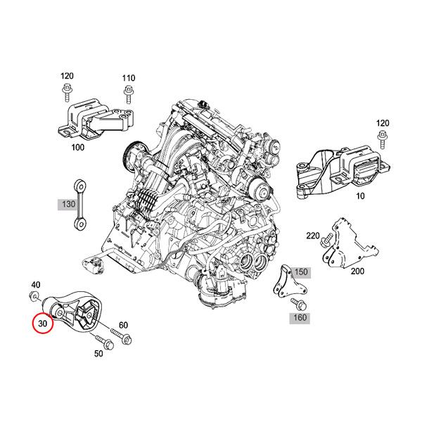 スマート マイレ製 smart W451 fortwo クーペ エンジンマウント 前側 1322200248 4512400109 : プロ ...