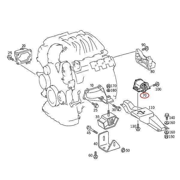 Mercedes-Benz MEYLE製 ベンツ R129 R230 SL320 SL350 SL500 SL55AMG SL600 ...