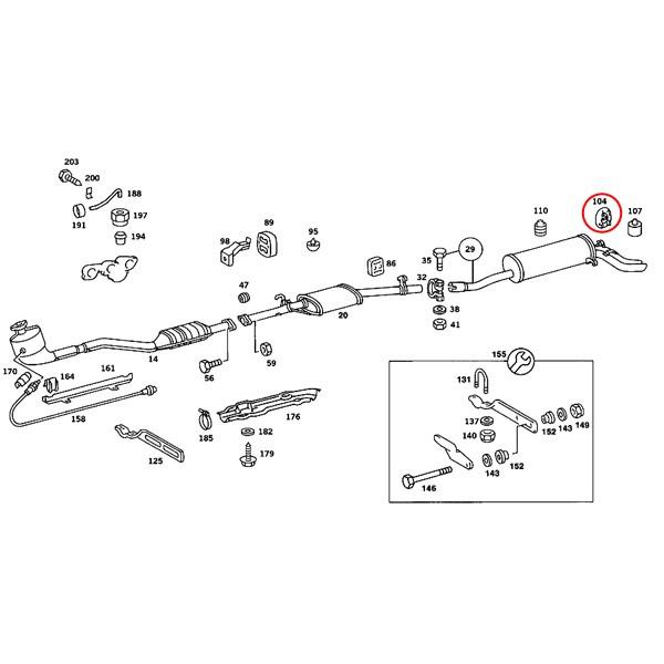 Mercedes-Benz MEYLE製 ベンツ W124 220E 260E E220 220TE 230TE 300TE 320TE 320CE E280 E300 E320 リア/リヤ ...