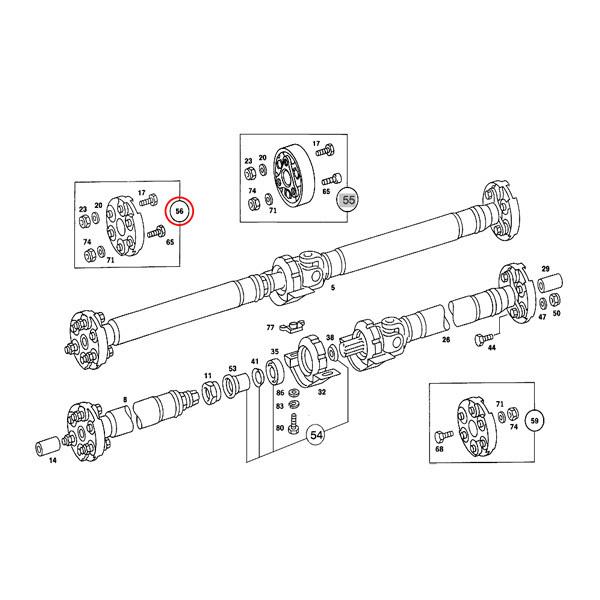 Mercedes-Benz（メルセデス・ベンツ） MEYLE製 ベンツ W124 220TE 230TE 300TE E220 E300 ...