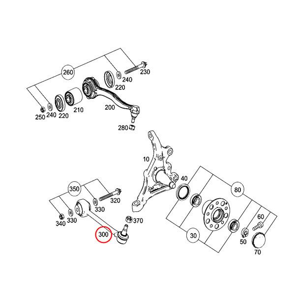 Mercedes-Benz マイレ製 ベンツ C207 A207 E250 E350 E400 E550 フロント ロアアーム/コントロール ...