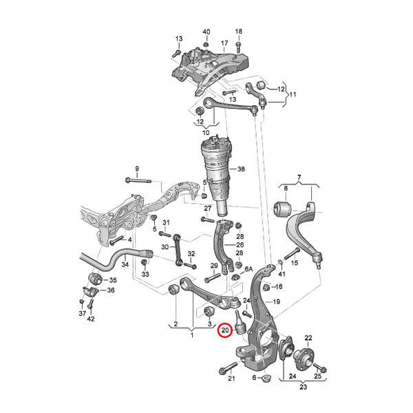 Audi MEYLE製 AUDI A8 4H/D4 2009〜2018年式 フロント ロアアームボールジョイント 左右共通 片側 ...