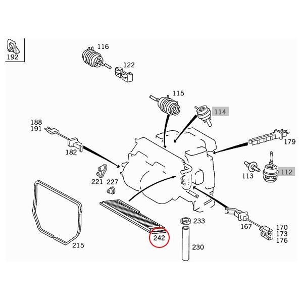MEYLE製 ベンツ W124 エアコンフィルター 2枚セット 1248300118 220E 230E 260E 280E 300D 300E 320E 400E E220 E280 ...
