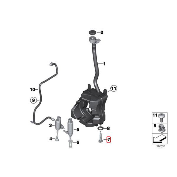 MINI マイレ製 BMW ミニ R60 R61 Cooper CooperS ALL4 クーラントレベルセンサー 17137524812 ...