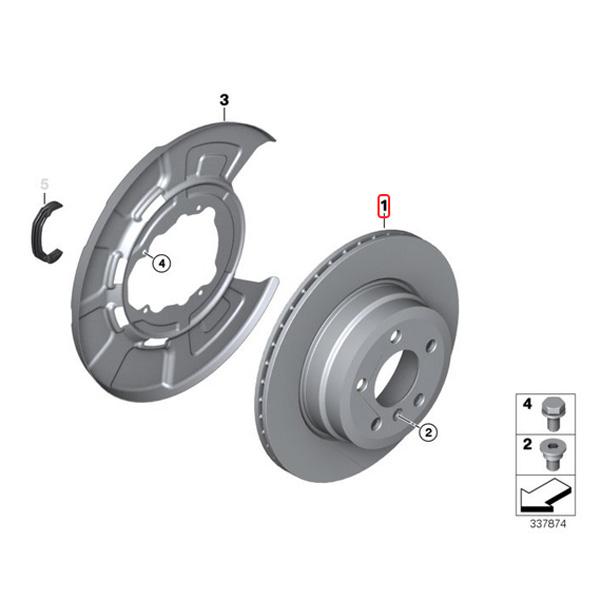 BMW MEYLE製 X5/E70 3.0si xDrive30i 35d 35i リア/リヤ ブレーキディスク 左右 防錆仕様 ...