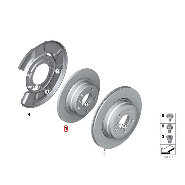 BMW MEYLE製 E90 E87 320i 120i リア/リヤ ブレーキディスクローター 左右 34216855002 ...