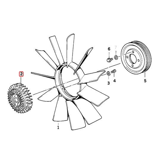 BMW NRF製 BMW E36 E46 ファンクラッチ/ファンカップリング 11527505302 11521740963 320i ...
