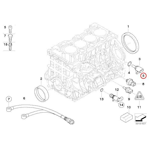 BMW OEM品 BMW E46 E90 E91 E92 318i 318Ci M3 M3CSL 316ti 318ti 320i クランク角 ...