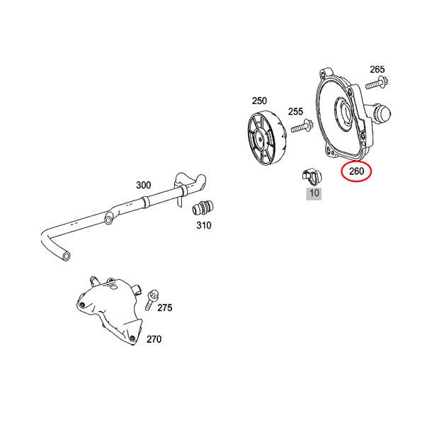 OEM品 ベンツ W203 W204 R230 C230 C250 C280 C300 SL350 SL550 オイルドレンパン用ハウジング ...
