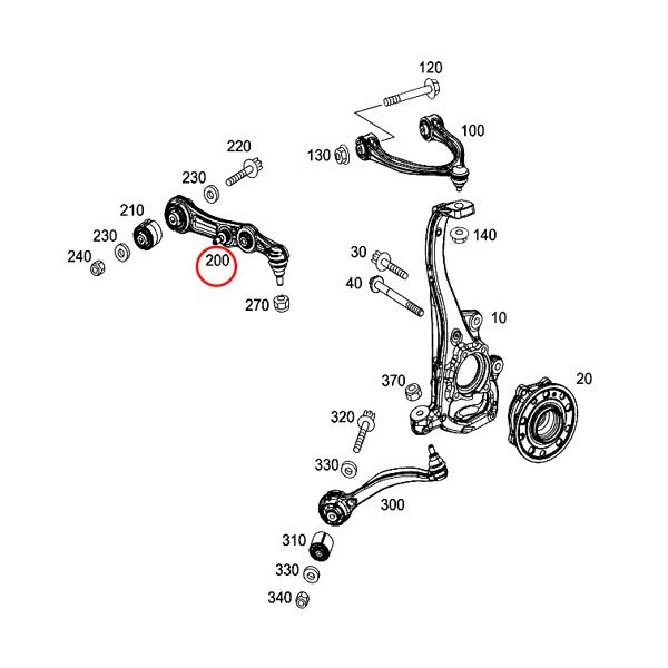 Mercedes-Benz MEYLE ベンツ W205 S205 C205 A205 C180 C200 C220d C250 C300 ...