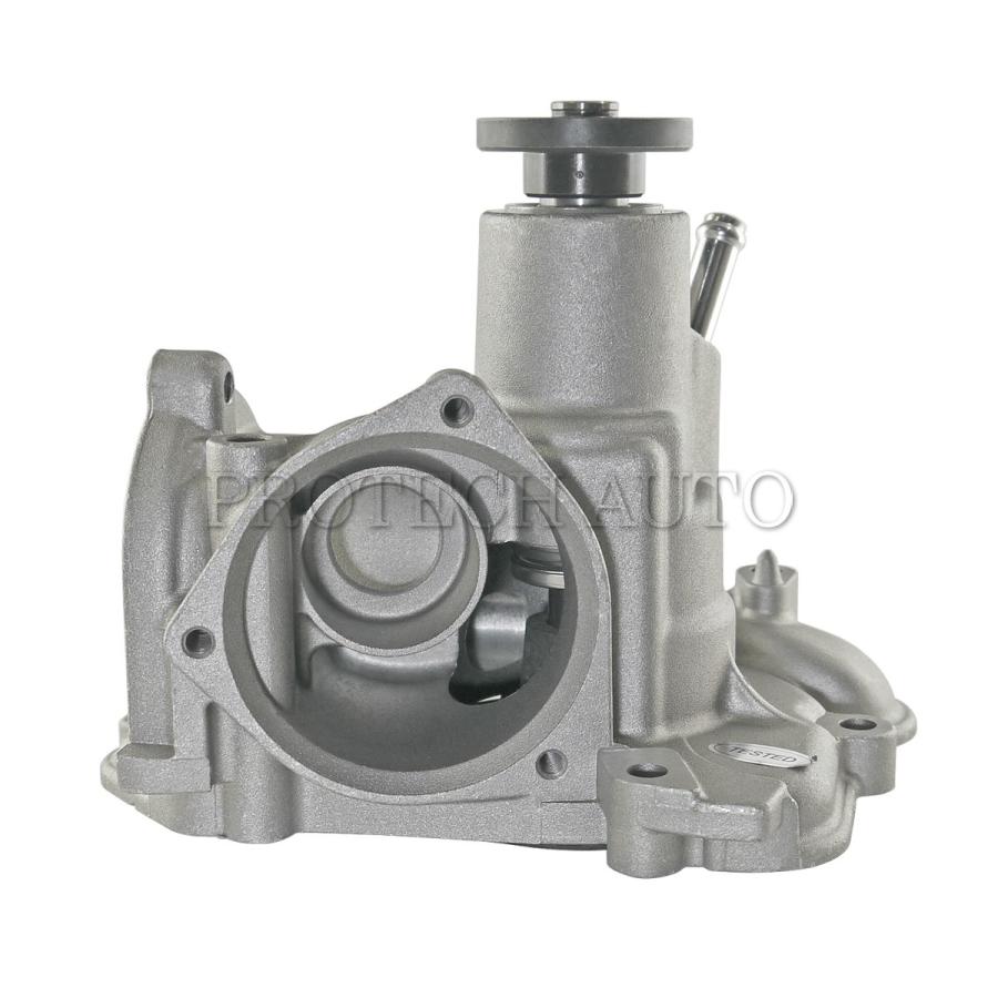 ベンツ W140 400SE S420 S420L ウォーターポンプ＆サーモスタット80℃ ガスケット付き M119 エンジン用 ...