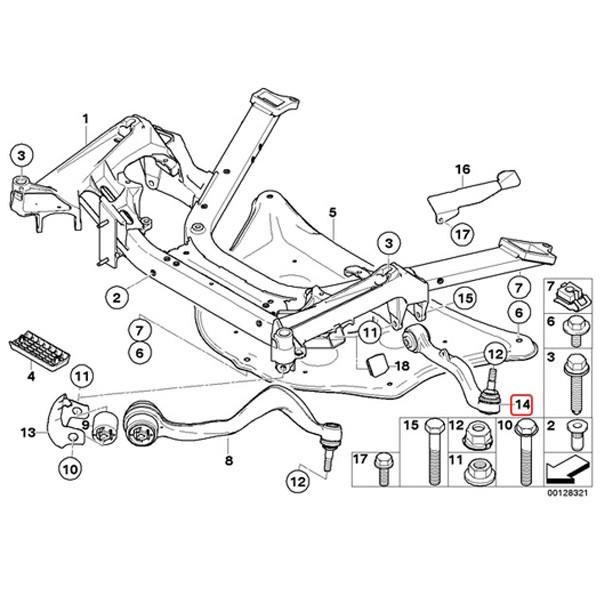 BMW E63 630i 645Ci 650i M6 フロント ロアアーム/コントロールアーム 左右セット 31126755835 ...