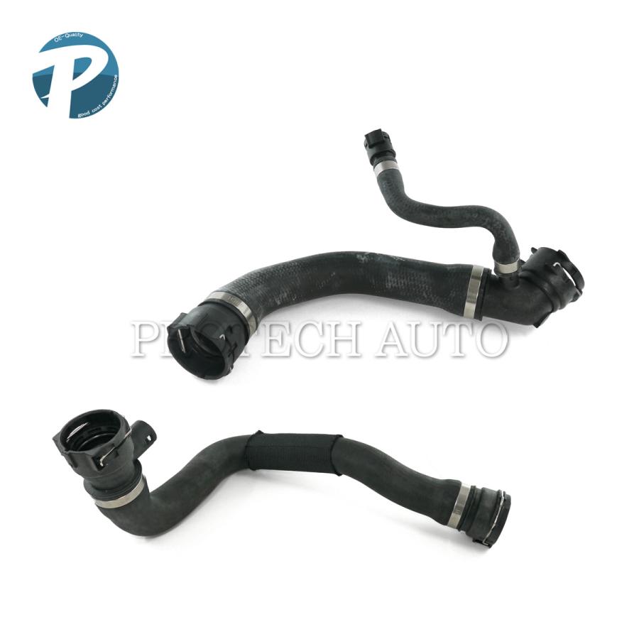 BMW E39 E38 ラジエーターホース アッパー＆ロア 2本セット 11537505228 11531711321 11537505229 ...