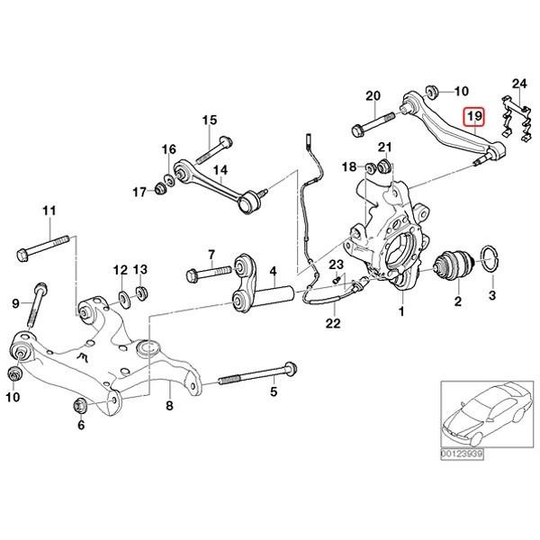 純正OEM LEMFORDER製 BMW E39 E60 E61 525i 528i 530i 530xi 540i 545i 550i M5 ...