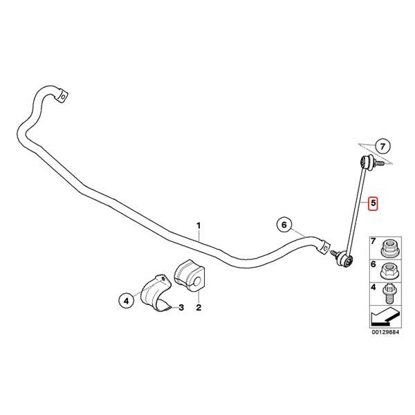 BMW マイレ製 X3/E83 3.0si/xDrive30i フロント スタビリンク/ペンドラムサポート 左右セット HD(強化版 ...
