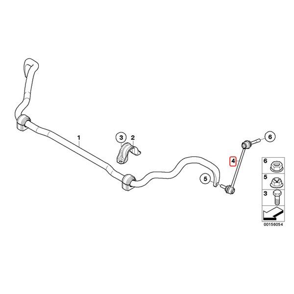 BMW MEYLE製 BMW X6/E71 F16 xDrive35i 50i フロント スタビライザーリンク 左右 HD(強化版 ...